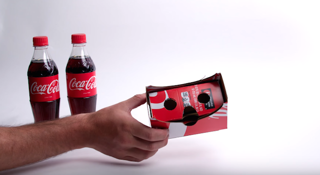 Coca-Cola. Recycled VR Viewer - Hot Digital