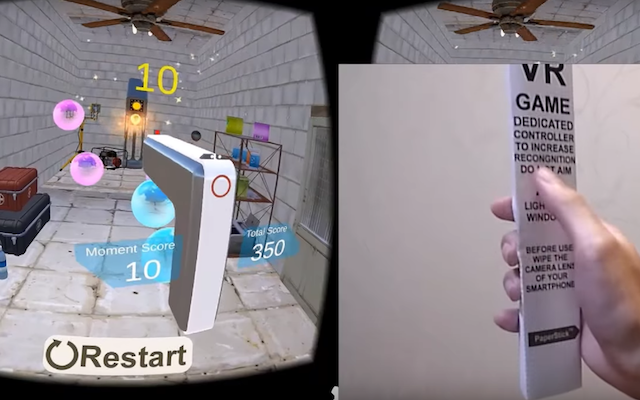 Paper Stick VR Controller - Hot Digital